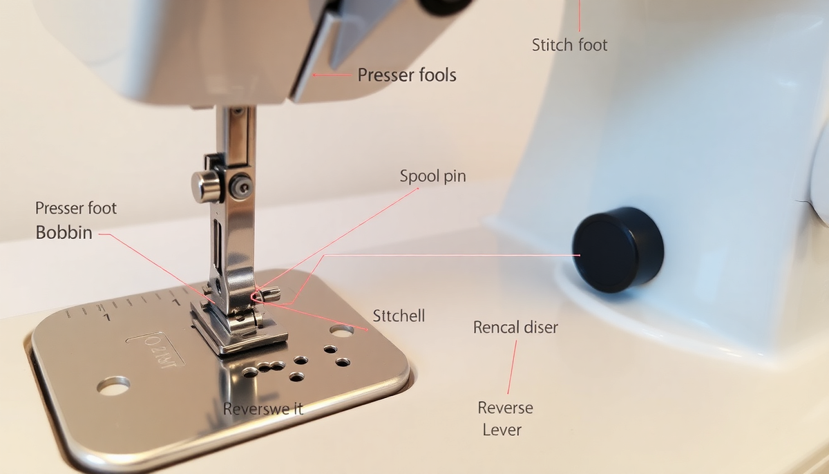 Exploring the Anatomy: Key Parts of a Sewing Machine Explained ...