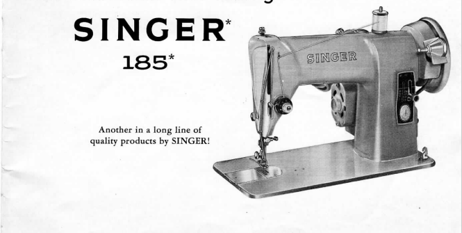 Singer Model 185 Sewing Machine Parts: Original and Replacement ...