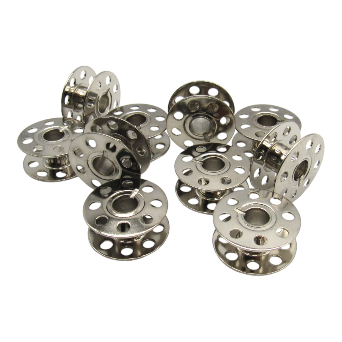 Brother Metal Bobbins (10-Pack) - Part 125701-001 - One-Piece Metal ...