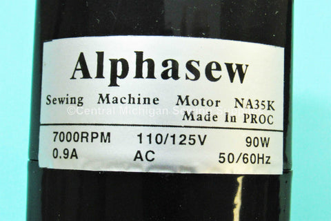 Alphasew Sewing Machine Motor 7000 Rpm K-BRACKET .9 Amp – Central ...