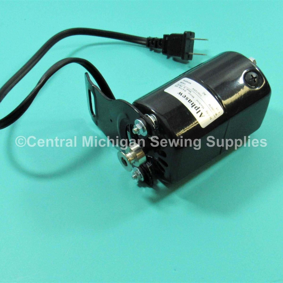 Alphasew Sewing Machine Motor 9000 RPM K-Bracket 1.5 AMP #NA35K-HS ...