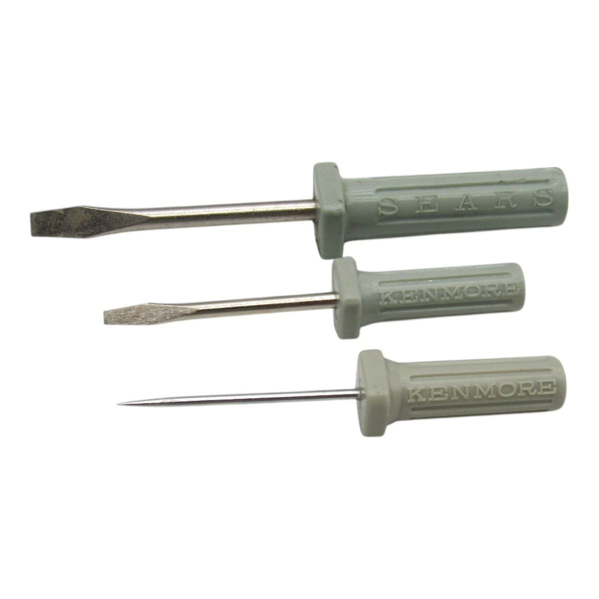 Vintage Kenmore Sewing Machine Screwdriver Set - 3-Piece Tool Kit ...