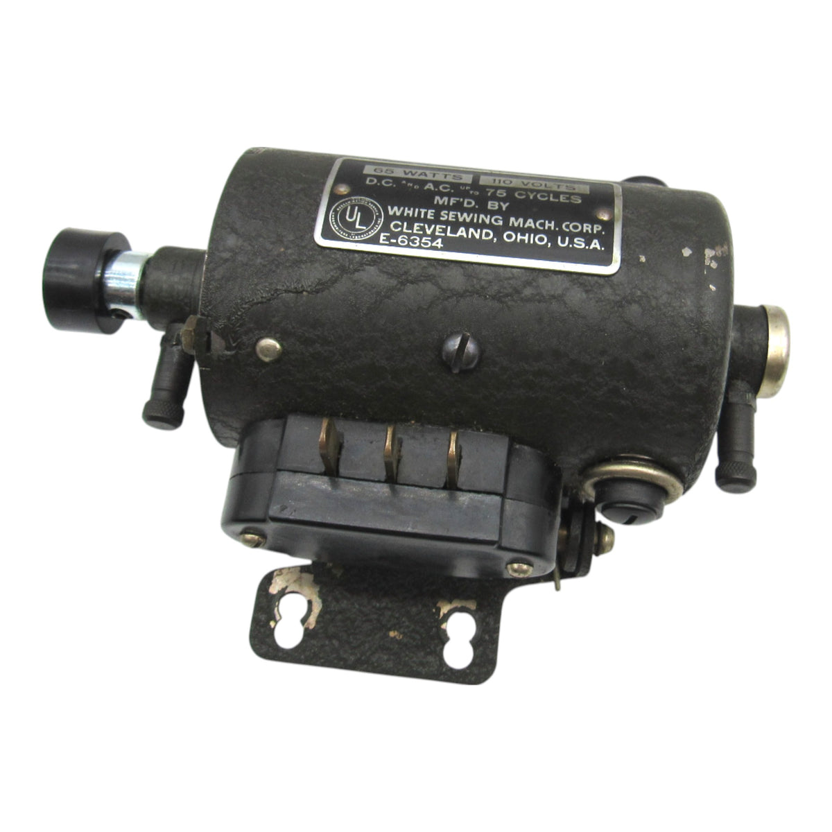 White Sewing Machine Motor for Model 77 Rotary