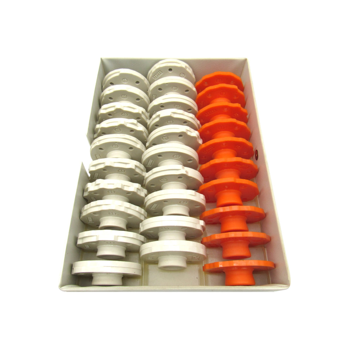 Vintage Kenmore Type C Pattern Cams Set - 30pc Cream & Orange with ...