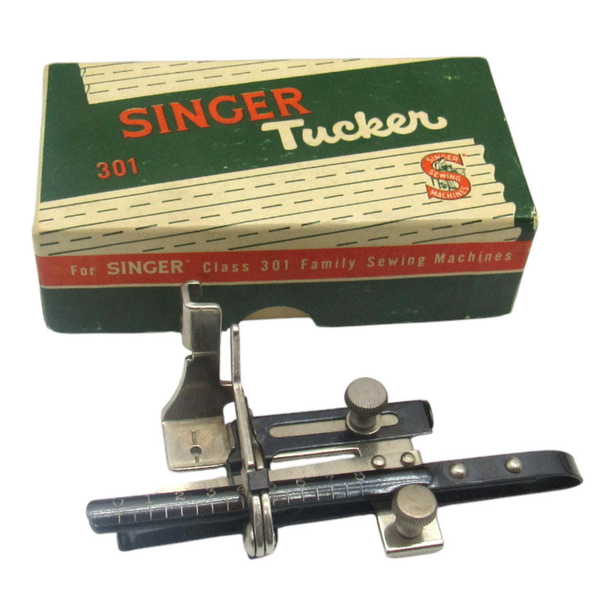 Genuine Vintage Singer Tucker Attachment - Slant Shank - Part # 160692 ...