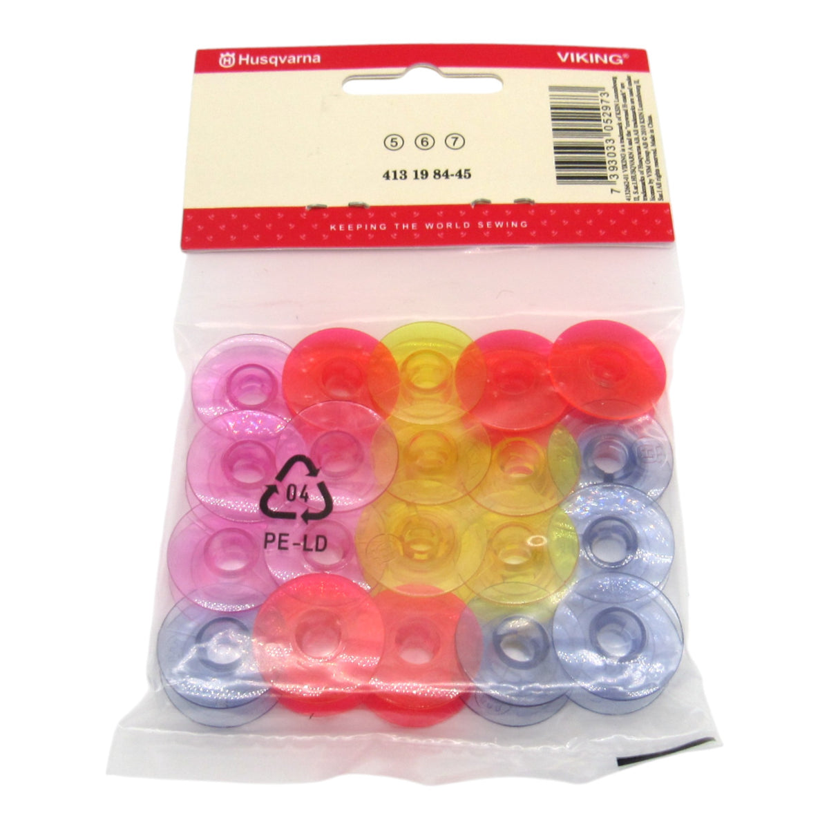 Genuine Viking Multi-Colored Plastic Bobbins 20-Pack - Part 4131477-45 ...