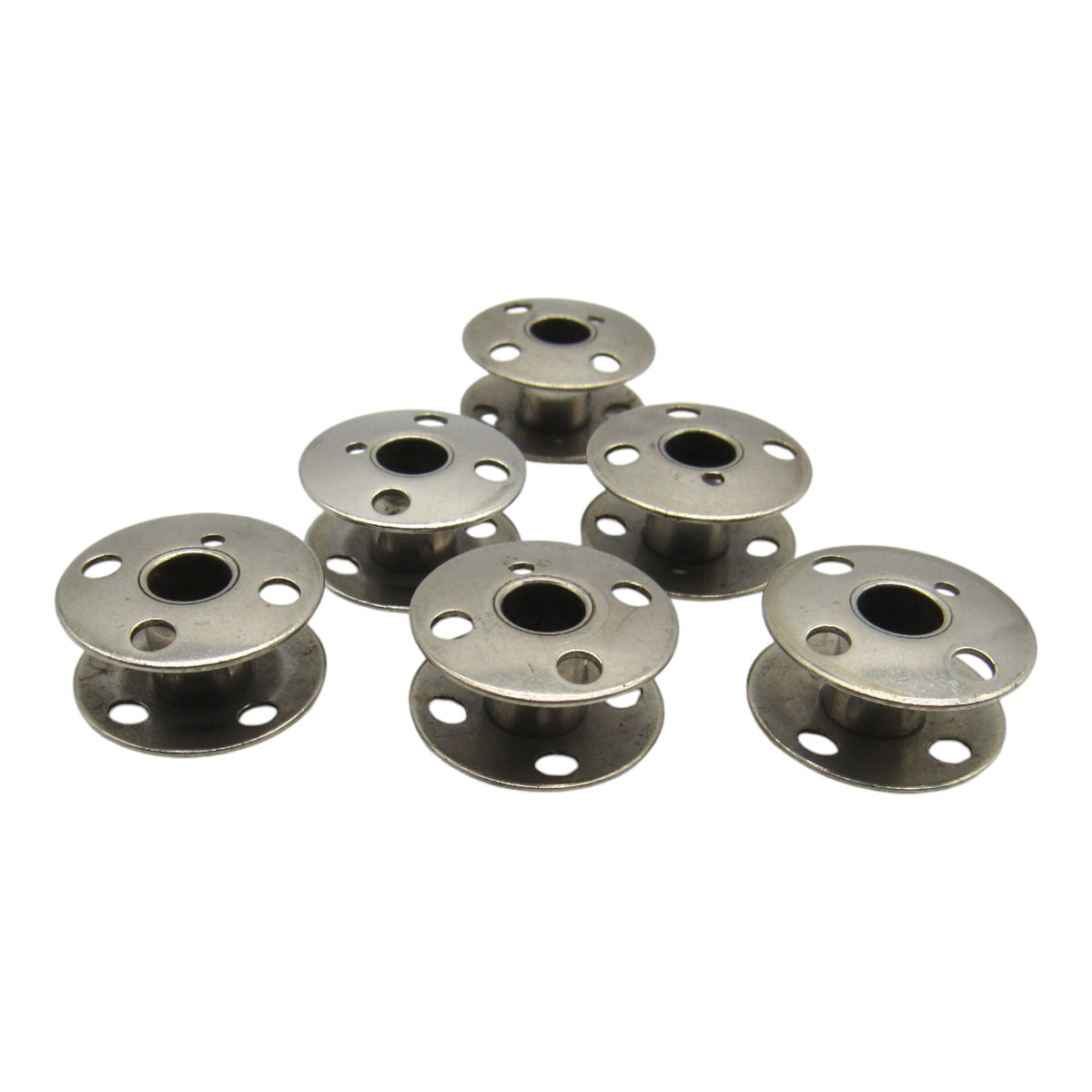 Vintage Class 66 Metal Bobbins Set of 6 Fits Singer Models 66, 99, 201