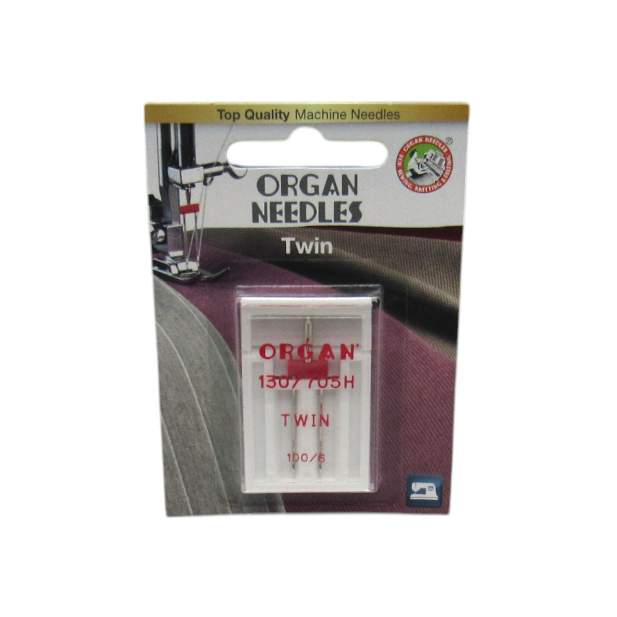 Organ Twin Needle 6.0mm Wide | Wide Double Needle Size 16