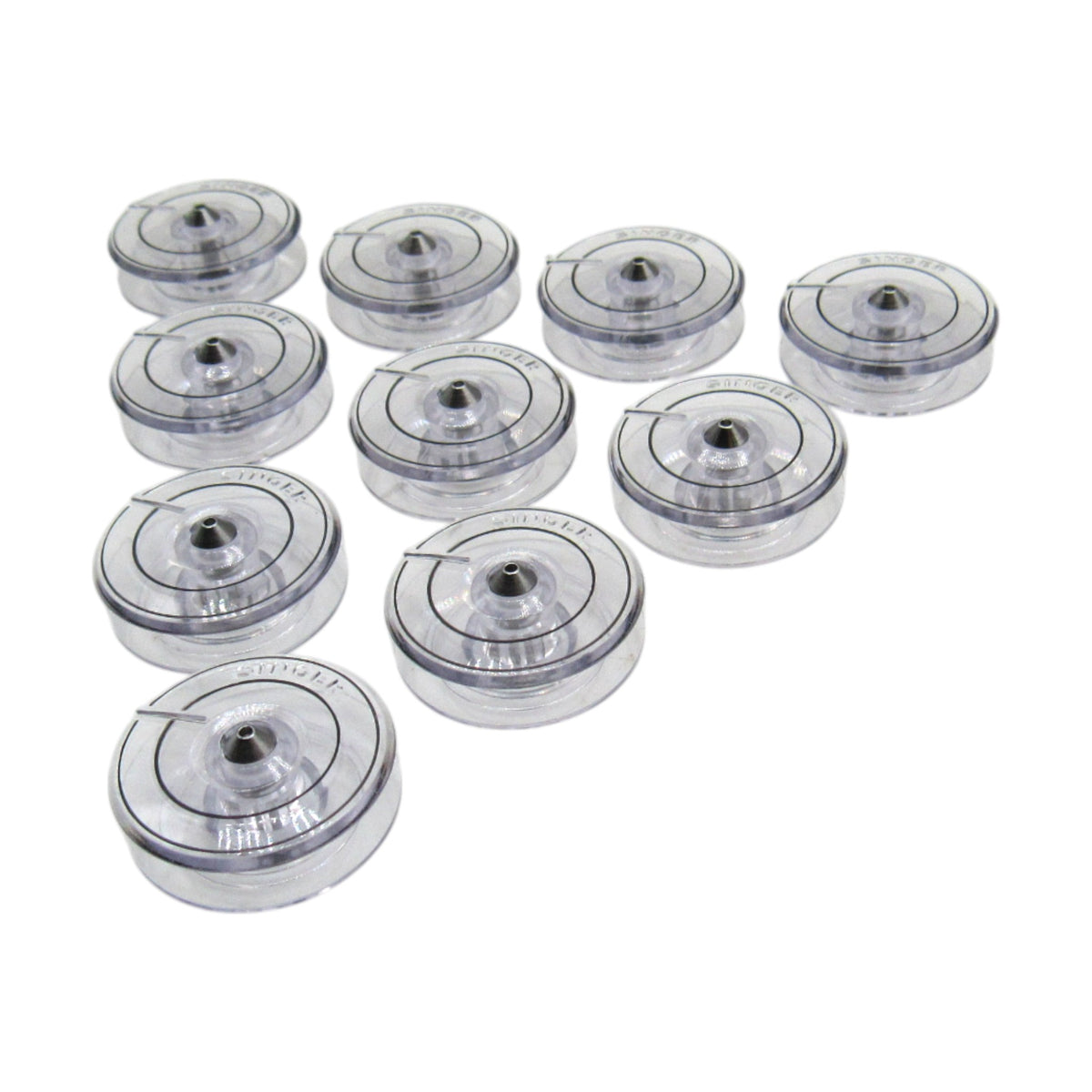 Genuine Singer Centaur Bobbin 312956-S | OEM Plastic Bobbins Metal Hub ...