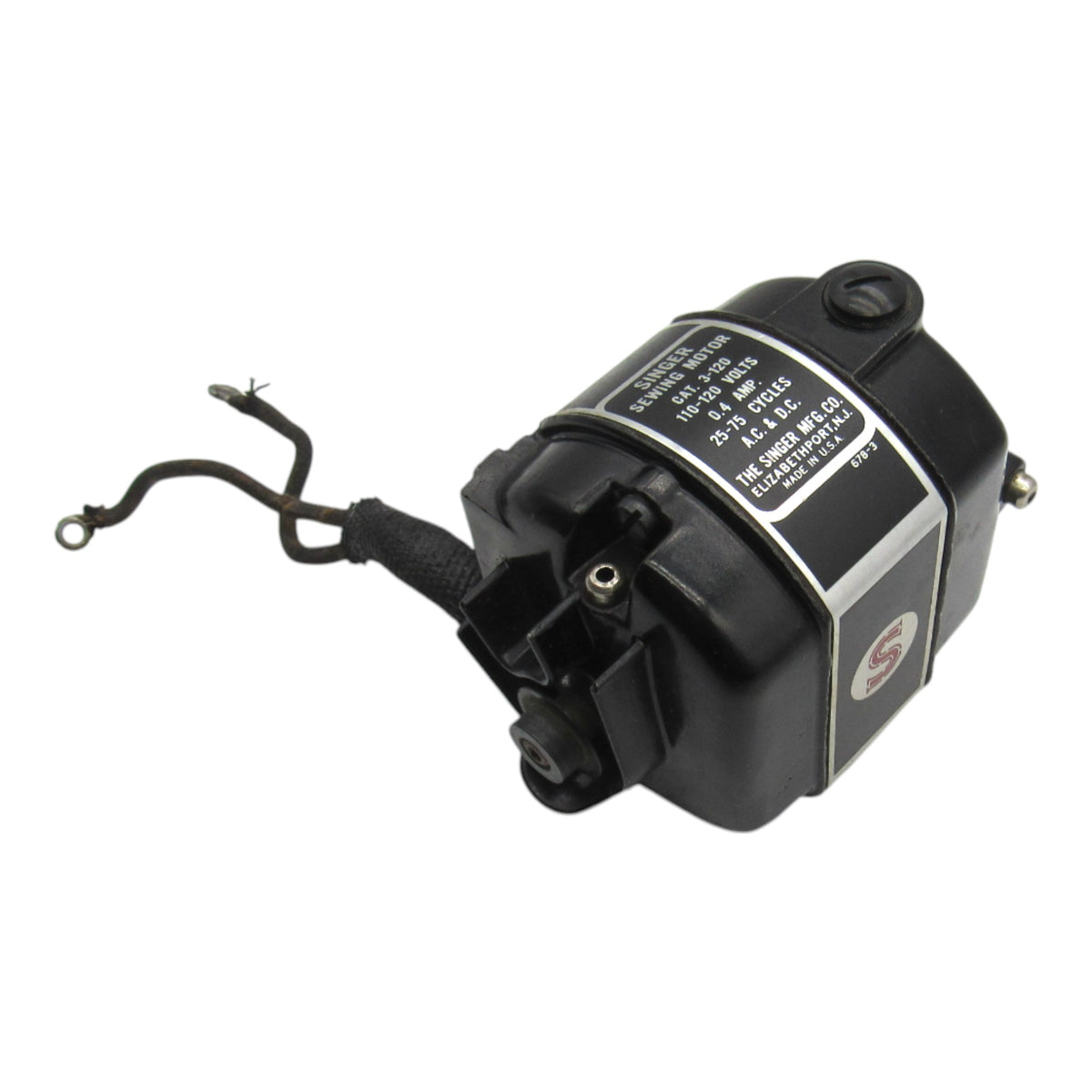 Singer Model 221 Featherweight Motor 100-110V 0.4 AMP cat 3-120 ...