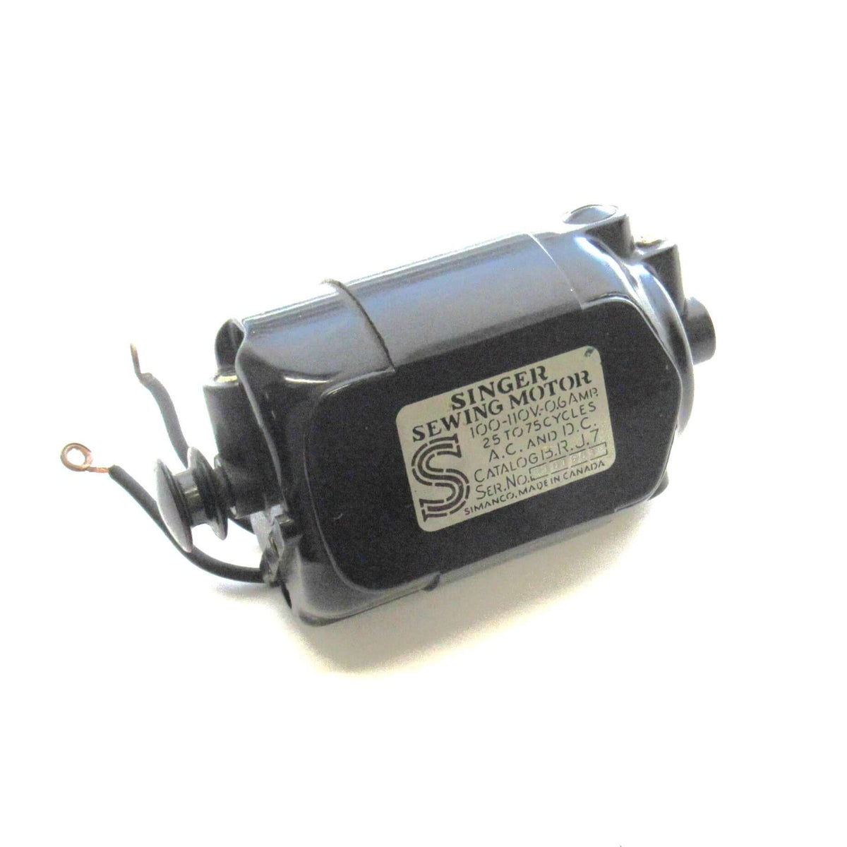 Vintage Original Singer Motor B.R. J. 7