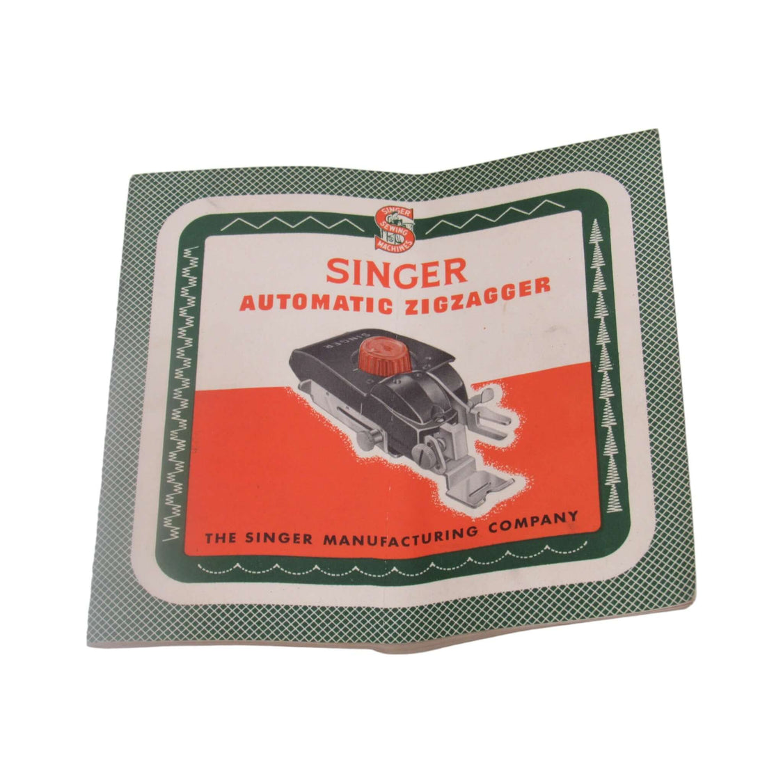 Singer Sewing Machine Low Shank Automatic Zigzagger Attachment in Box - Part # 160985 | Central ...