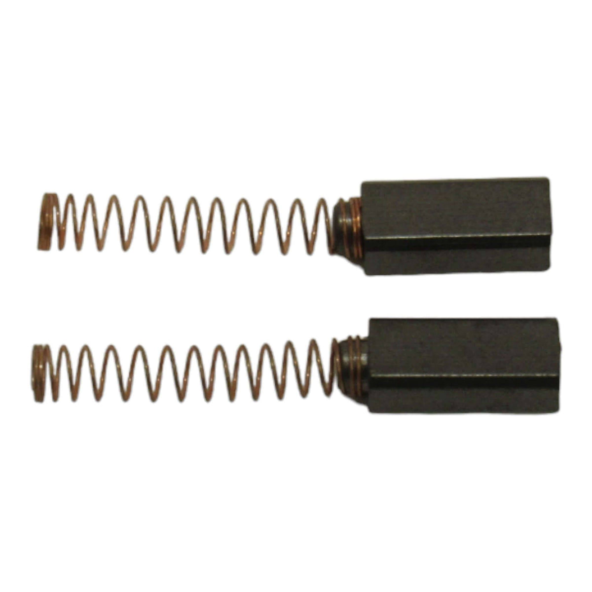 (2) Carbon Motor Brushes with Springs 3.8 mm x 4.8 mm x 13 mm - Part ...