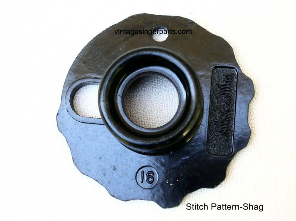 Genuine Singer Top Hat Cam #16 Shag Part #174544 - Touch-N-Sew Models