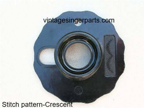 Genuine Singer Top Hat Cam #6 Crescent Part #172229 - Touch-N-Sew Models