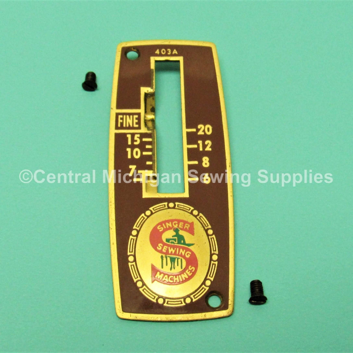 Original Singer Stitch Length Cover Fits Model 403A | Central Michigan ...