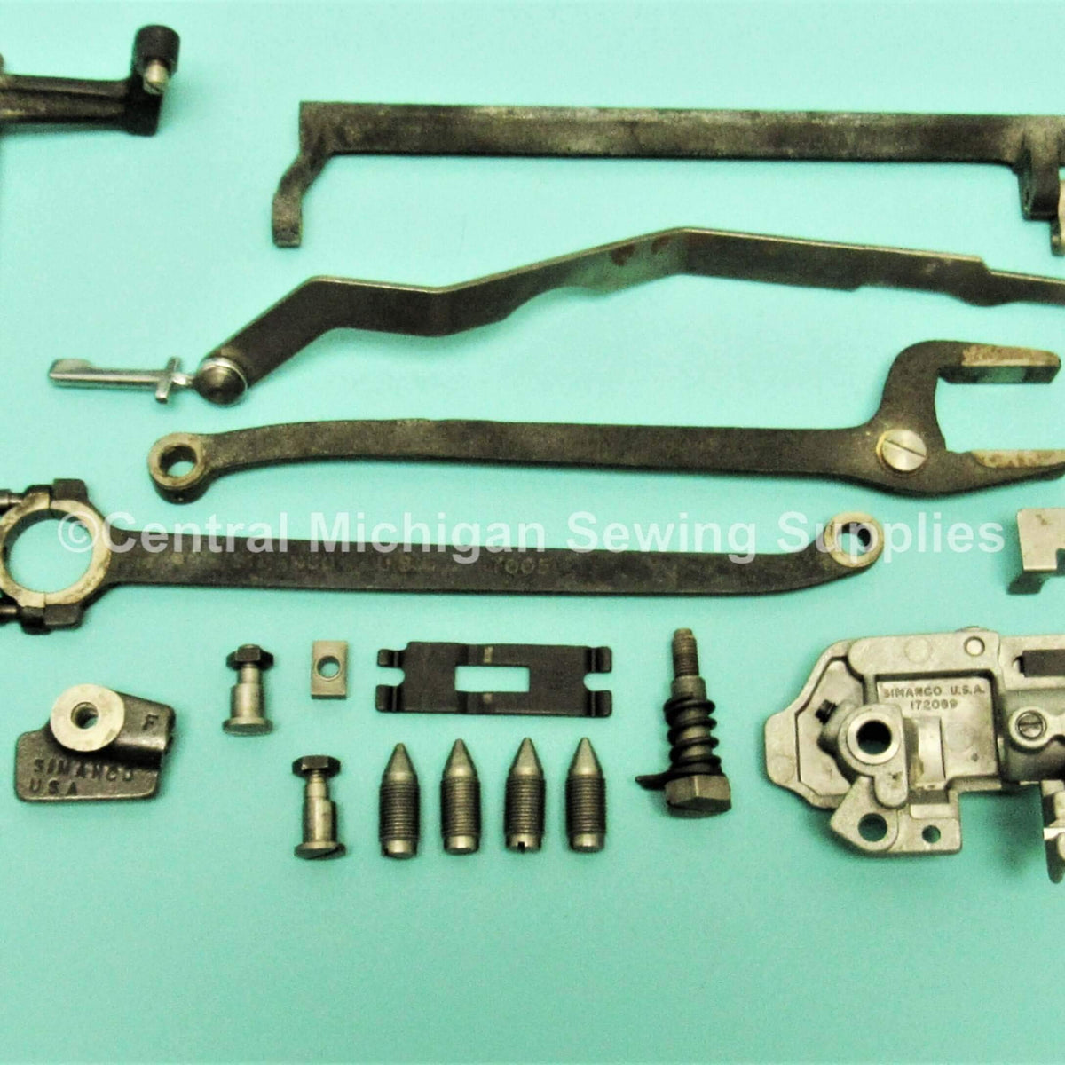 Singer Sewing Machine Model 403A Lower Assembly Parts Lot | Central ...